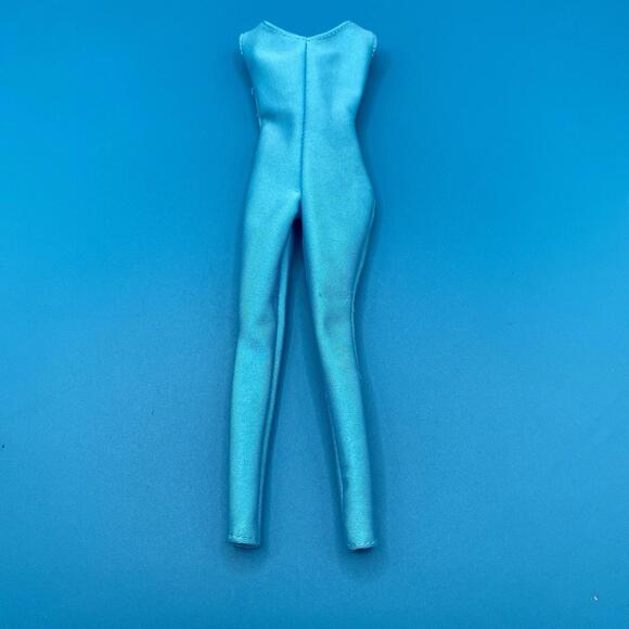 Mattel | Toys | 983 Great Shape Barbie Turquoise Jumpsuit Unitard ...